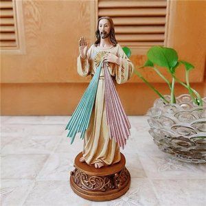 Accents | Jesus Religious Art Decor Statue 85inch Divine Mercy Figure ...